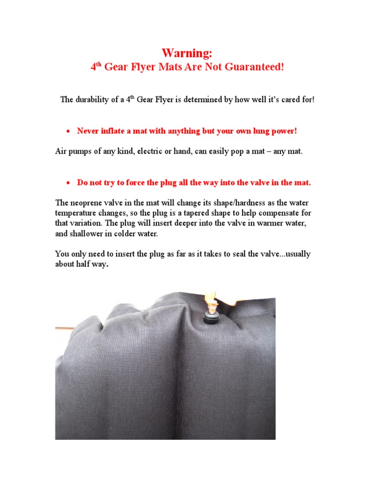 4th Gear Flyer Rider's Guide | PDF | Empennage | Adhesive