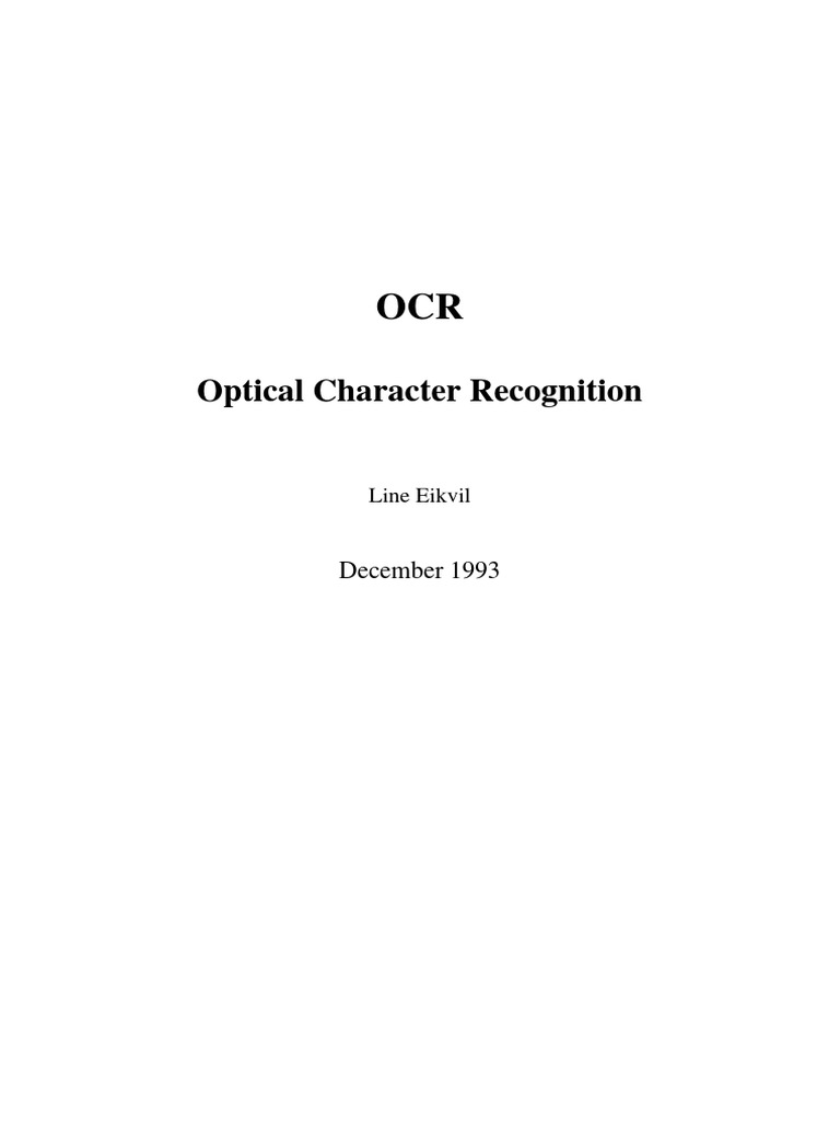OCR Complete PDF | PDF