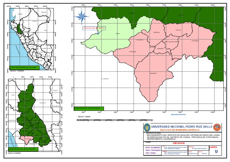 Plano de Ubicacion Del Sector Tolon | PDF | América del Sur | Perú
