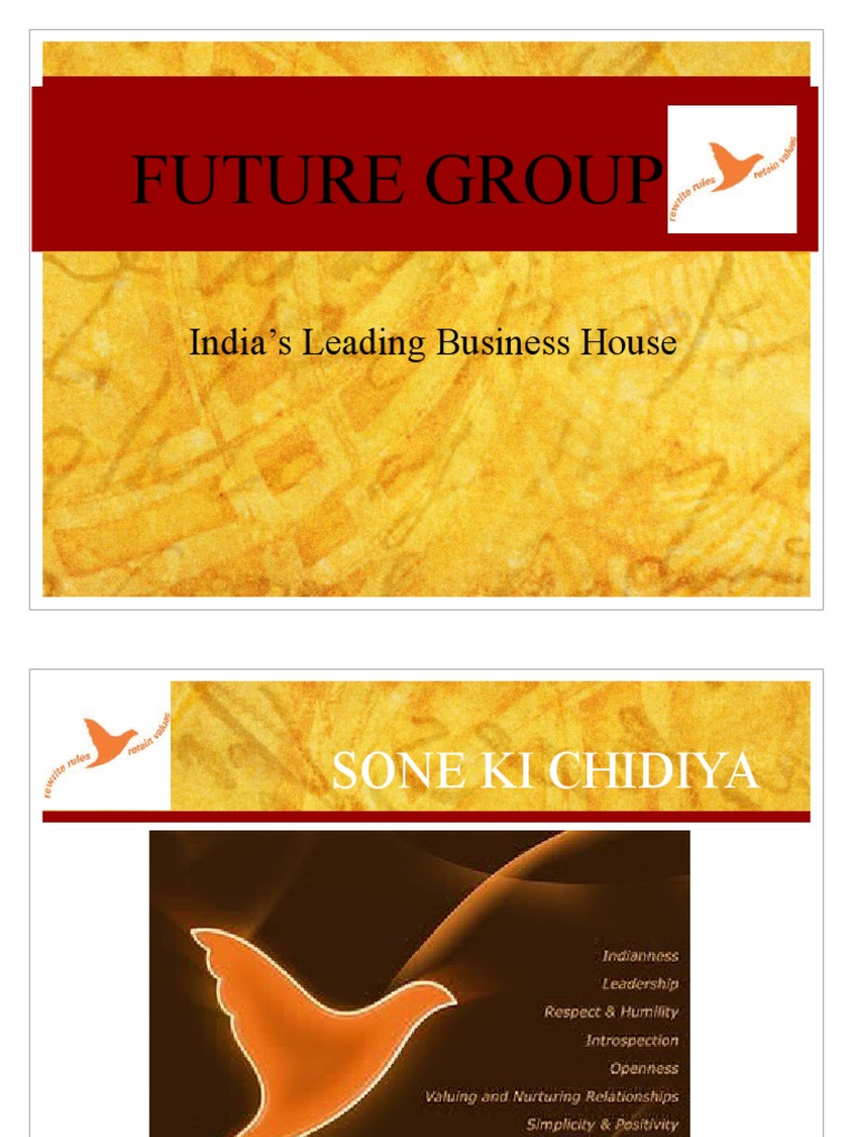 Future Group: India's Leading Business House | PDF | Consumer Behaviour ...