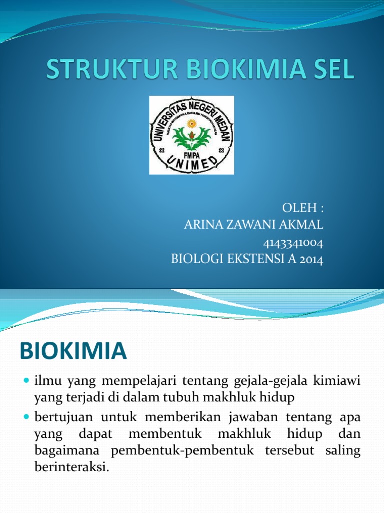 Struktur Biokimia Sel | PDF