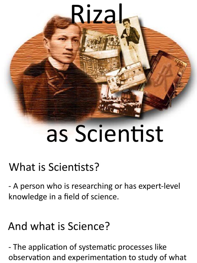 Rizal as Scientist | Scientist | Experiment