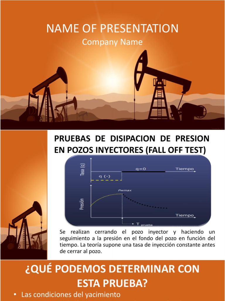 Fall Off Test | PDF | Gases | Presión