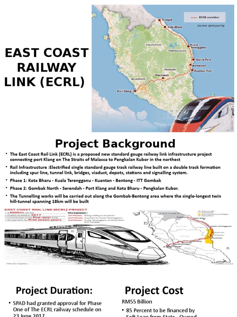 East Coast Railway Link (Ecrl) Geo | PDF