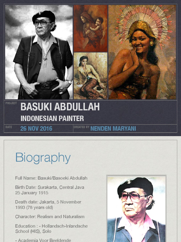 Basuki Abdullah | Indonesia | Paintings