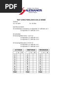Tabla de Puntaje Generala Con Notas de Puntaje | PDF | Juego de azar ...