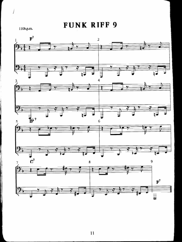 Funk Riff 09