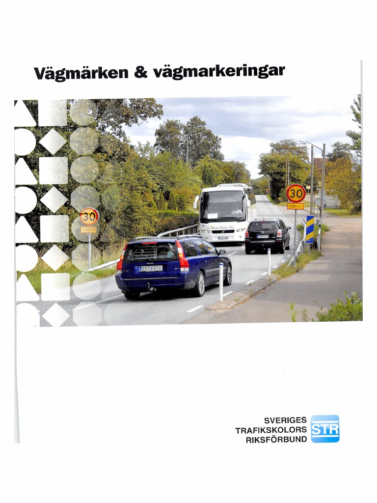 Vägmärken Och Vägmarkeringar | PDF