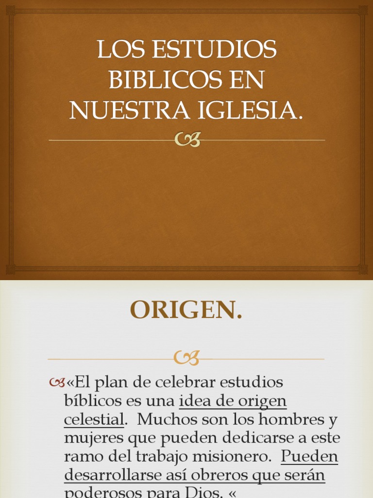 Como Dar Un Estudio Biblico Pdf Biblia Alma