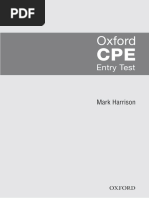 Cpe Practice Tests 1 | PDF | Career & Growth | Language Arts & Discipline