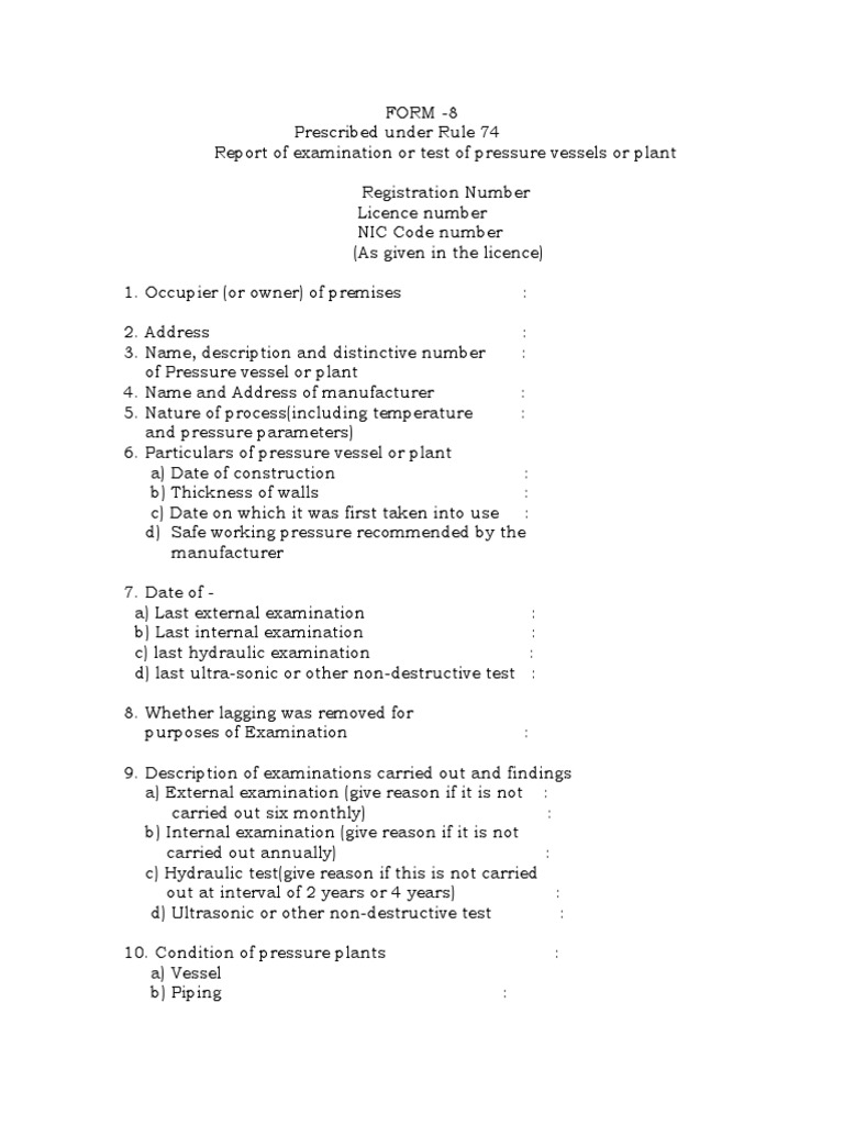 Form8 PDF | PDF | Gases | Mechanical Engineering