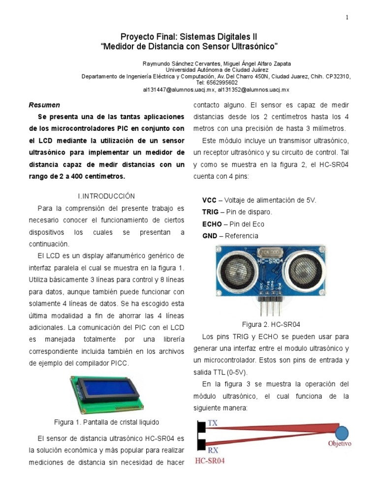 Proyecto Final Sistemas Digitales II | PDF | Microcontrolador | C (lenguaje de programación)