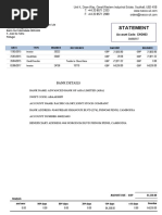 BBVA Bank Statement Overview | PDF | Banks | Money