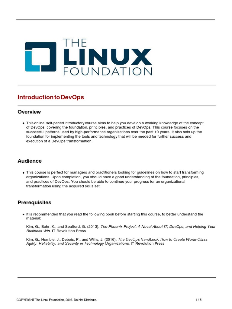 Introduction To Devops | PDF | Science And Technology | Cognition