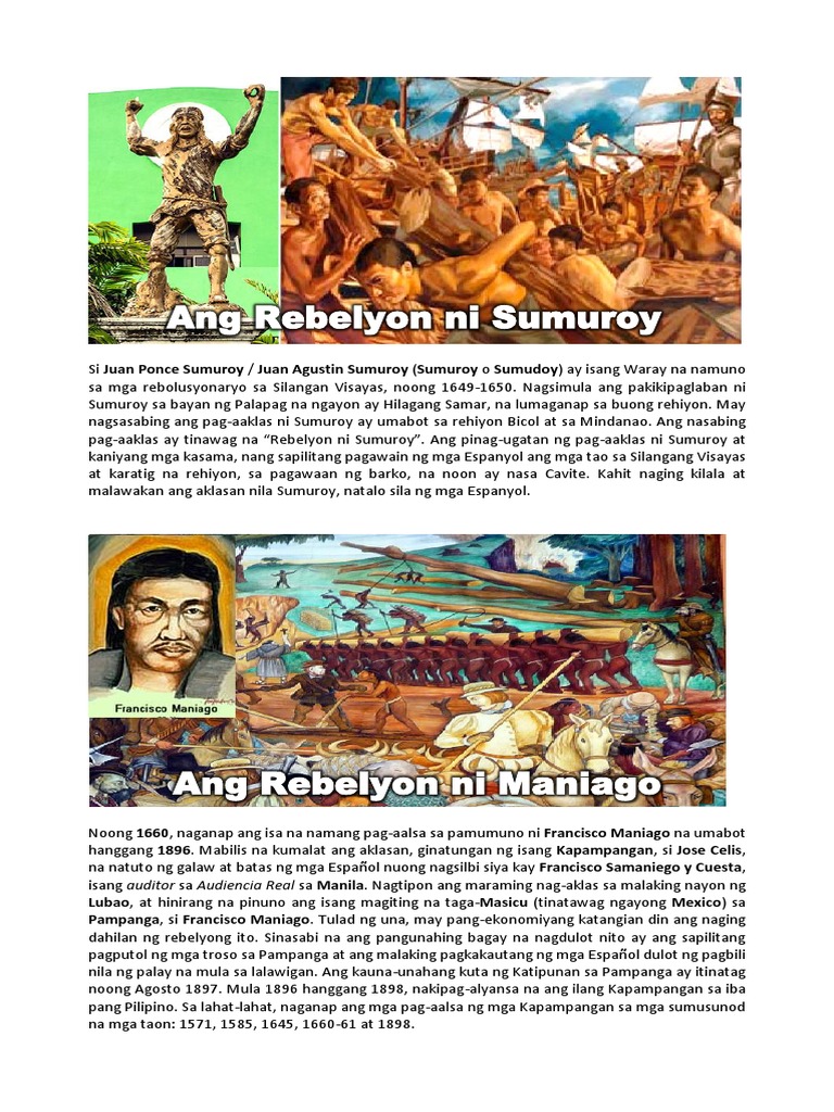 Ang Rebelyon Ni Sumuroy | PDF