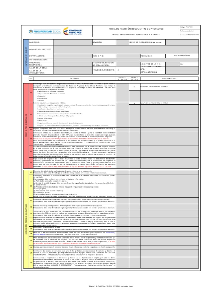 Plantilla Ficha de Revisión - Corrección 1 | Ingeniería geotécnica ...