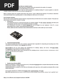 Hardware Documents & PDFs | Scribd