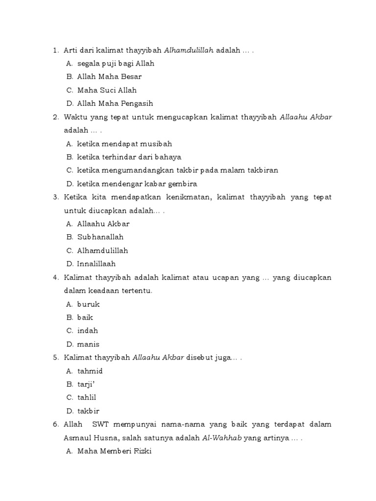 Soal Mapsi Paket 3 | PDF