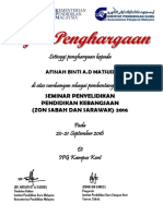 Sijil Jaringan Dan Jalinan | PDF