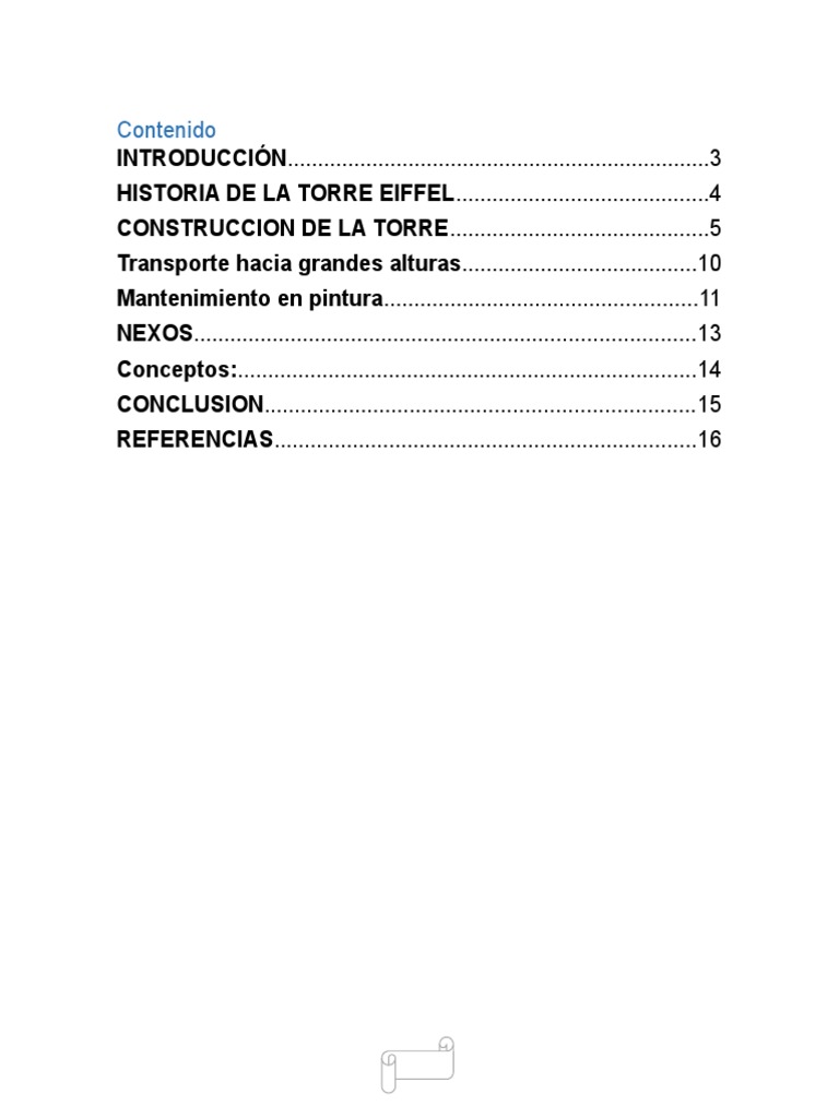 Historia y Construcción de la Torre Eiffel | PDF | Torre | Ascensor