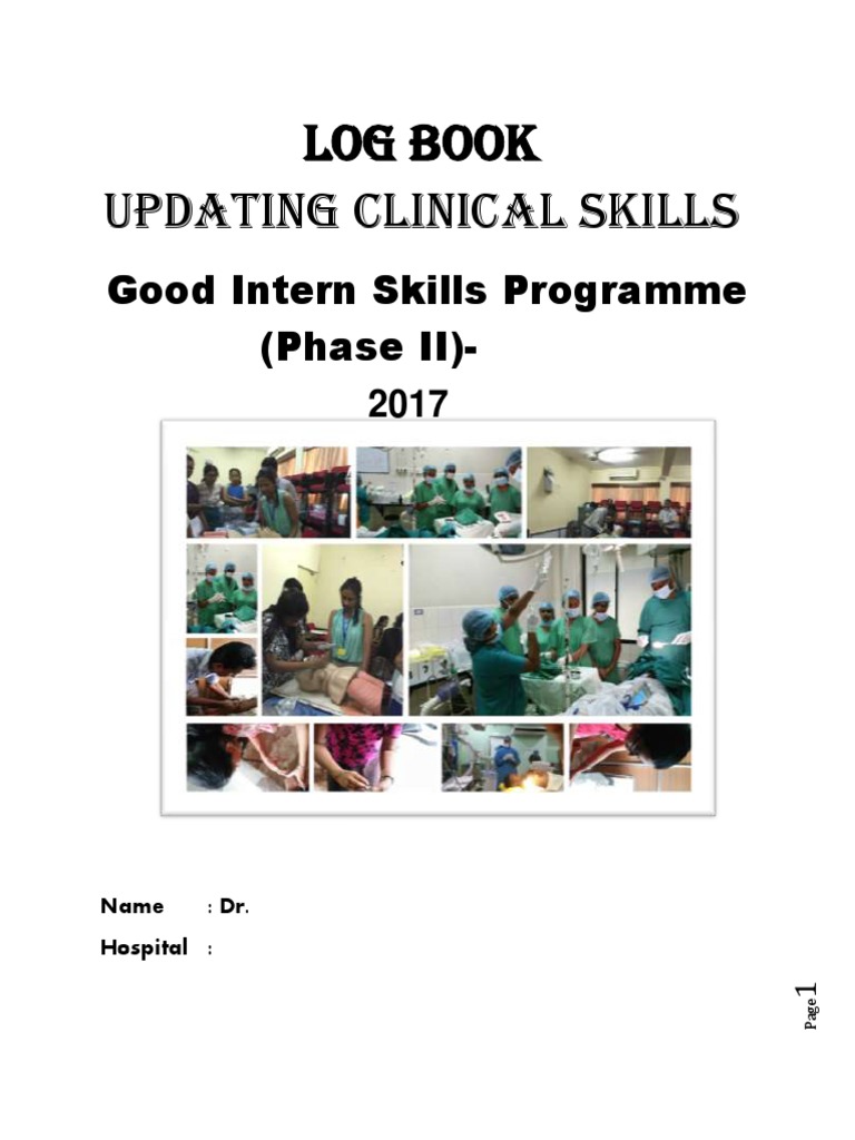 Log Book 2015 1 | PDF | Intravenous Therapy | Hematopoietic Stem Cell ...