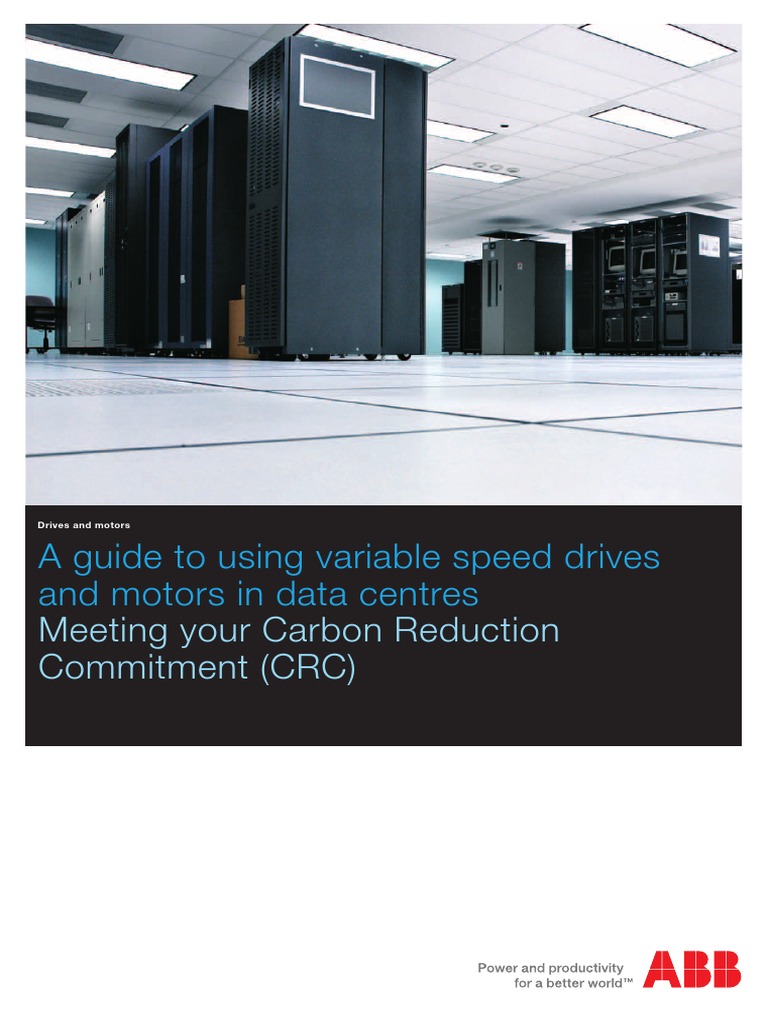 A Guide To Using Variable Speed Drives and Motors in Data Centers ...