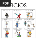 Lotería - Oficios y Profesiones PDF | PDF | Bienestar | Medicina
