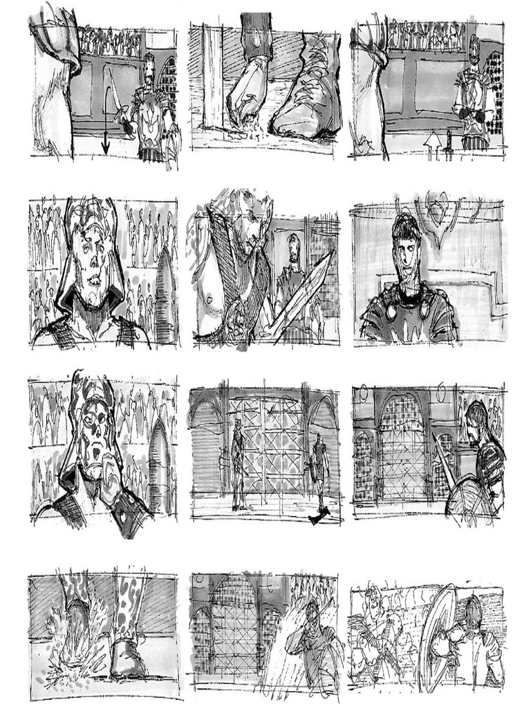 Gladiator Storyboard | PDF