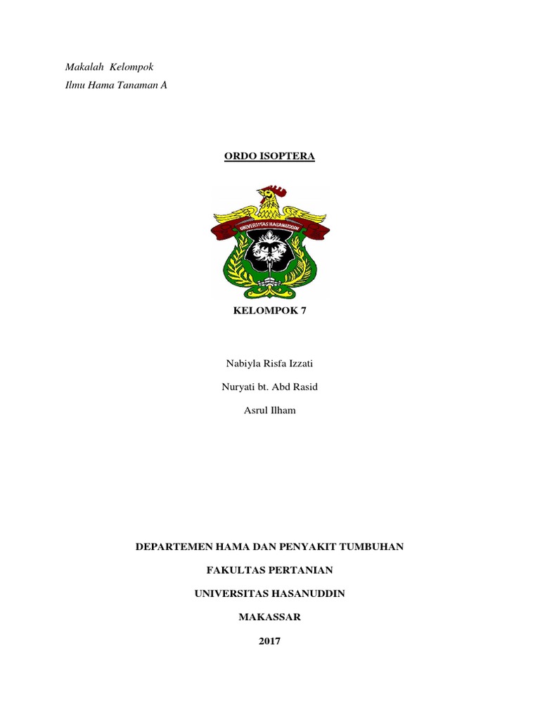 Morfologi dan Klasifikasi Rayap Isoptera | PDF