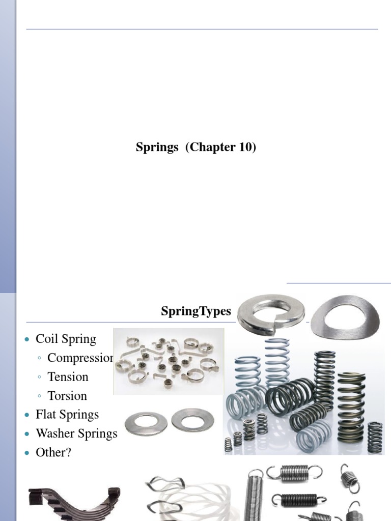 Analysis of Helical Compression Spring Design and Behavior | PDF ...