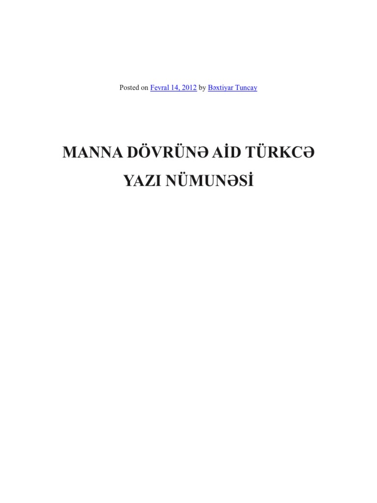 648-Manna Dovrune Aid Turkce Yazi Numunesi (Bextiyar Tuncay) (2012 ...