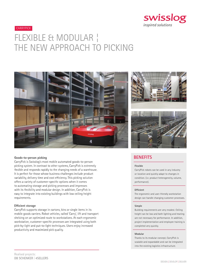 Flexible & Modular The New Approach To Picking: Carrypick | PDF ...