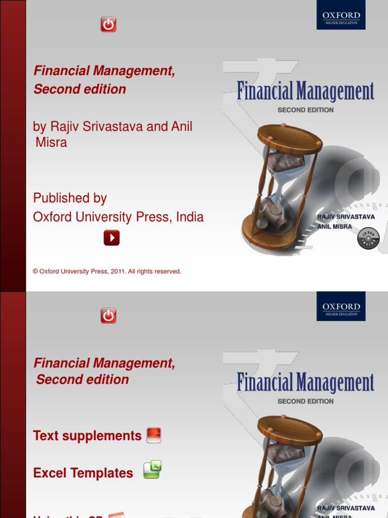 Financial Management, Second Edition: by Rajiv Srivastava and Anil ...