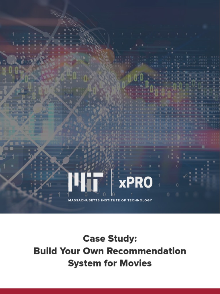 MIT Data Science and Big Data Analytics Case Study | PDF | Parameter ...