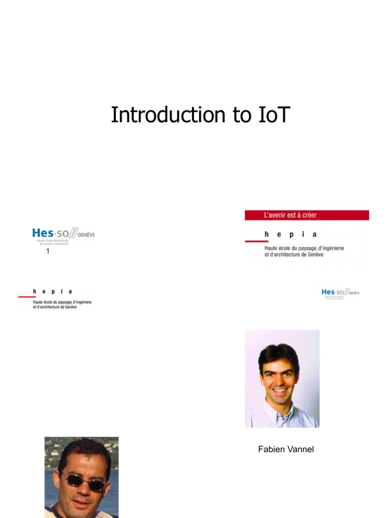 Introduction IoT | PDF | Internet Of Things | Cloud Computing