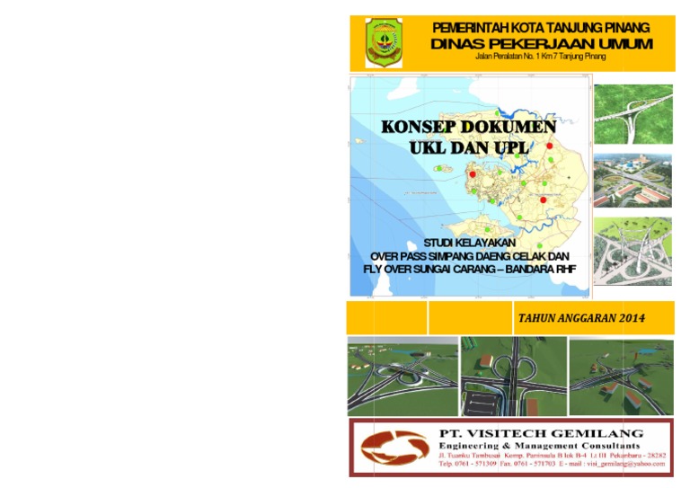 Cover Konsep Dokumen Ukl - Upl | PDF