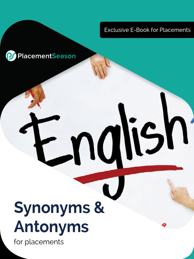 Synonyms & Antonyms for Placements | PDF | Acronym | Linguistics