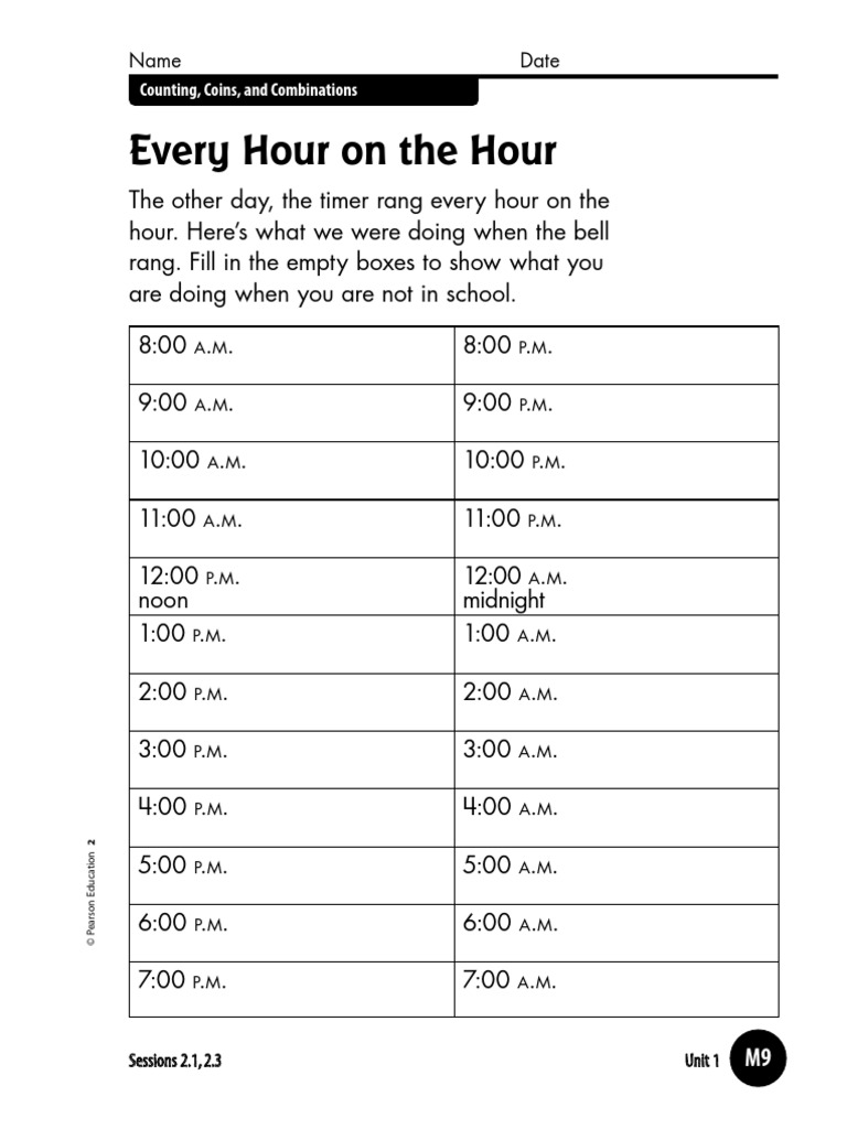 Every Hour | PDF