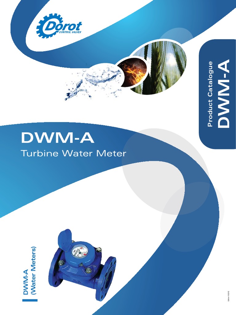 DWM-A Turbine Water Meter | PDF | Valve | Water Treatment