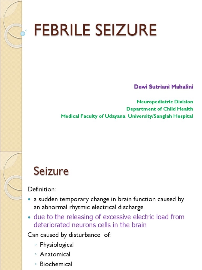 Understanding Febrile Seizures in Children | PDF | Epilepsy | Fever