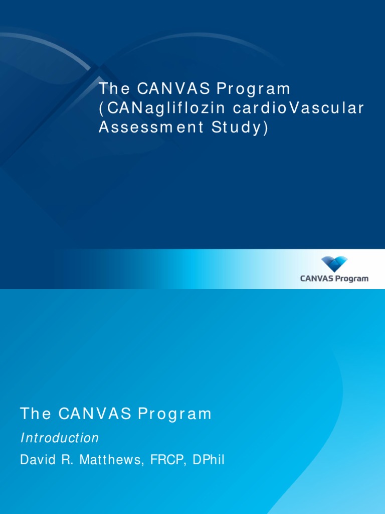 Canvas Study Results Ada 2017 | PDF | Renal Function | Chronic Kidney ...
