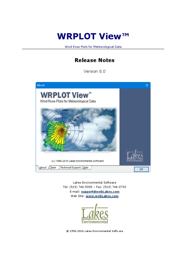 Lakes Wrplot View Release Notes | PDF | Computer File | Microsoft Excel