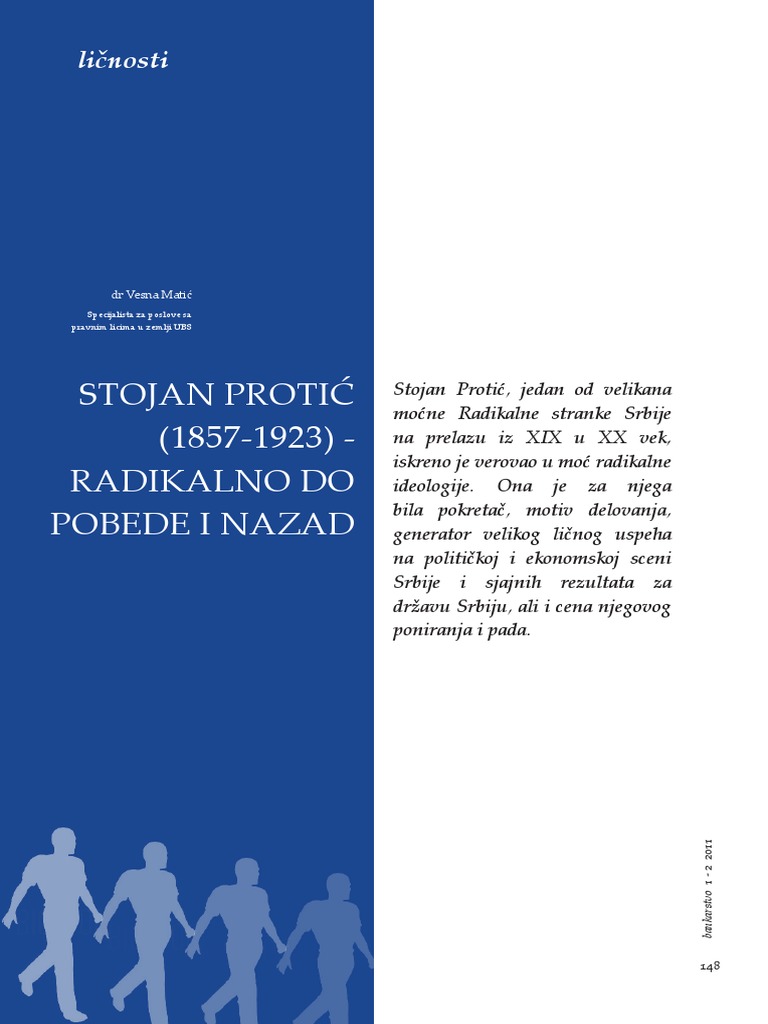 Stojan Protić (1857-1923) - Radikalno Do Pobede I Nazad: Ličnosti | PDF ...
