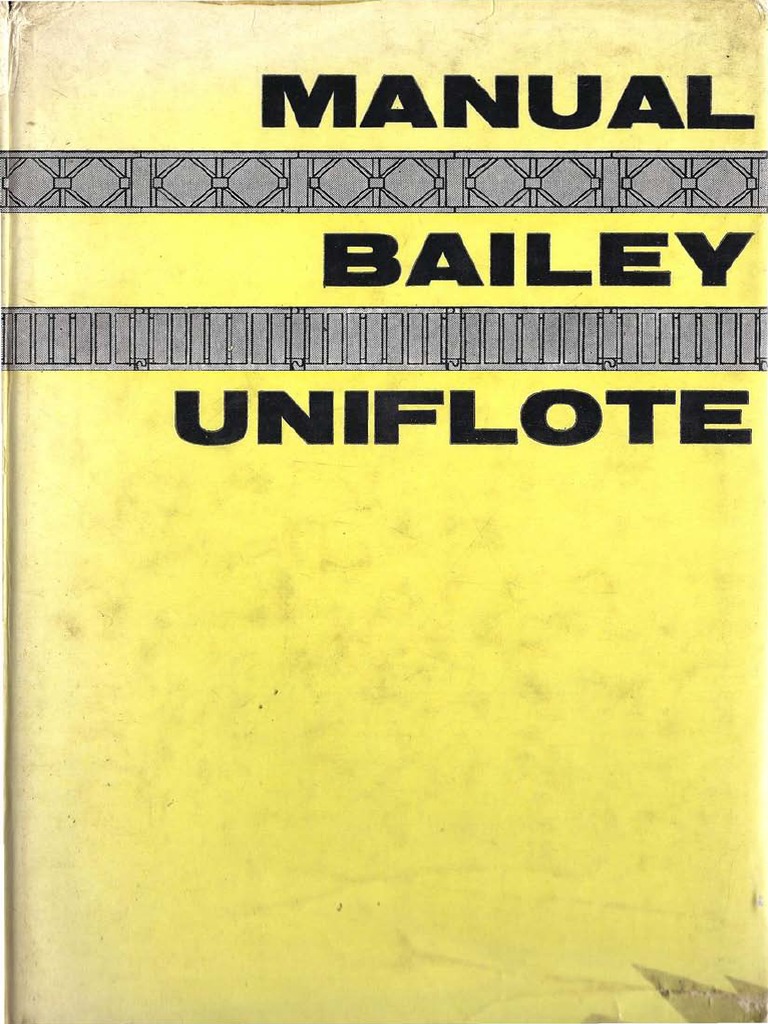 Manual Bailey | PDF | Puente | Acero