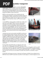 SPMT Description Incl Drawings | PDF | Trailer (Vehicle) | Crane (Machine)