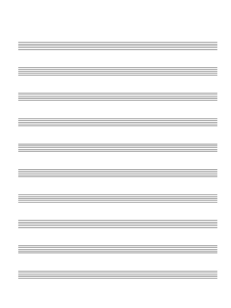 Hoja Pentagramada PDF | PDF