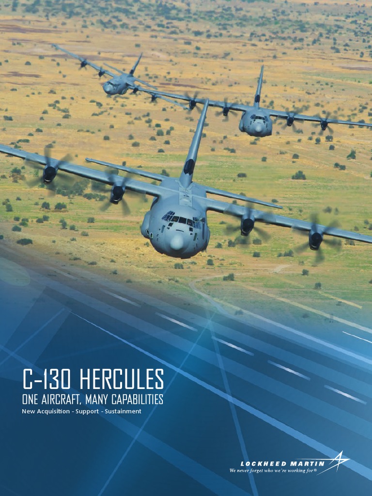 C130 Hércules | PDF | Lockheed C 130 Hercules | Aerial Refueling