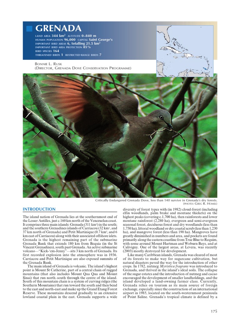 Grenada | PDF | Natural Resource Management | Natural Environment