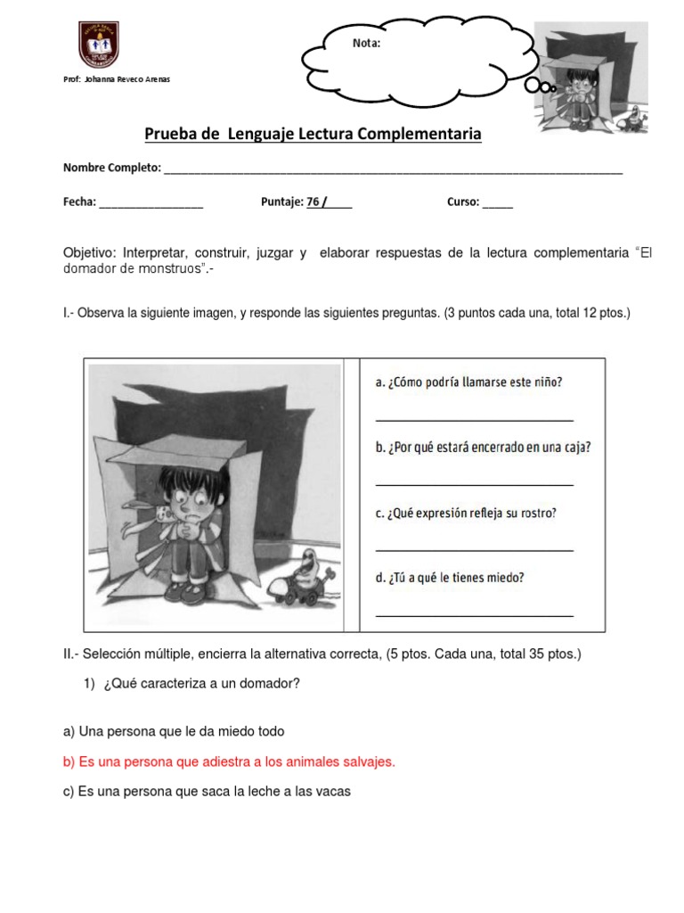 Prue El Domador de Monstruos