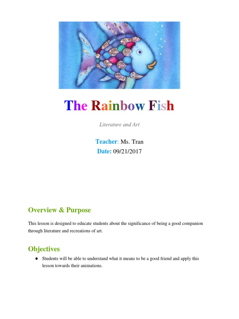 The Rainbow Fish | PDF | Foreign Language Studies